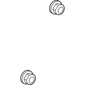 33326768884 Genuine BMW Hexagon Nut With Collar | BMW Parts Deal