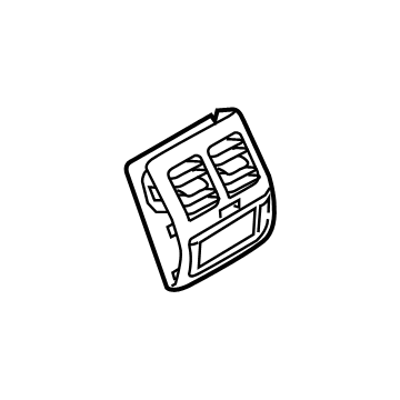 64229363822 Genuine BMW Rear Fresh Air Grille | BMW Parts Deal