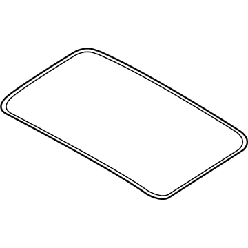 54137157374 Genuine BMW Circul.Sliding/Lifting Roof Cover Gasket | BMW ...