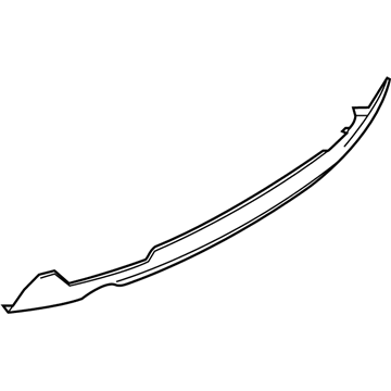 51128058758 Genuine BMW Insert, Bumper, Rear | BMW Parts Deal