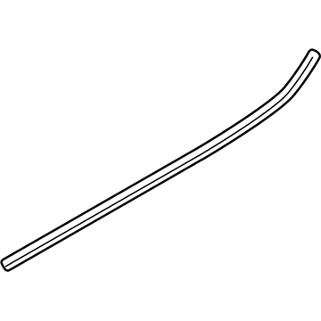 51357322525 Genuine BMW Trim Strip, Door, Rear, Left | BMW Parts Deal