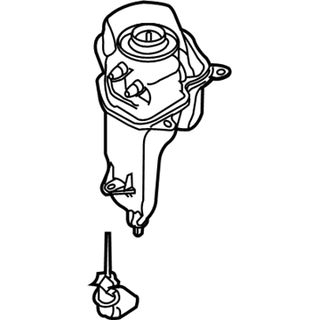 BMW M5 Coolant Reservoir - Genuine OEM | BMW Parts Deal