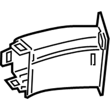 51747400006 Genuine BMW Air Duct, Brake, Wheel Arch, Right | BMW Parts Deal