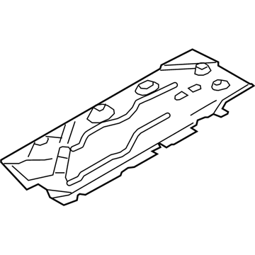 51757290804 Genuine BMW Underbody Panelling, Side Right | BMW Parts Deal