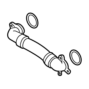 11538650983 Genuine BMW LINE FROM COOLANT PUMP-CYLIN | BMW Parts Deal
