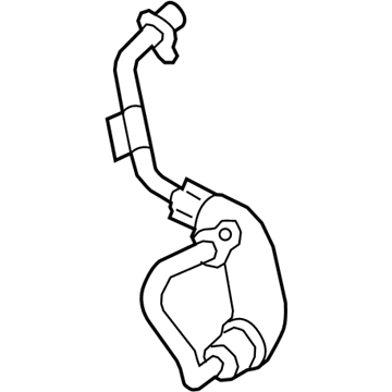 11537643094 Genuine BMW Line, Coolant Feed, Turbocharger | BMW Parts Deal