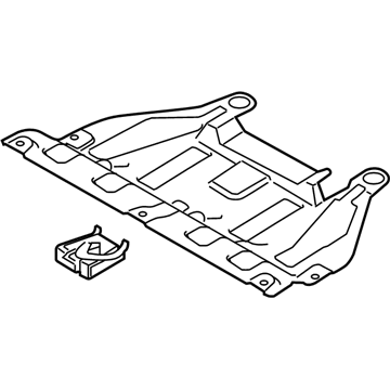 31102284631 Genuine BMW Stiffening Plate | BMW Parts Deal
