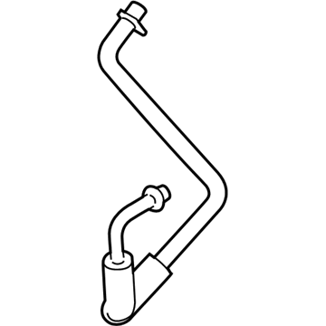 11537617532 Genuine BMW Line, Coolant Feed, Turbocharger | BMW Parts Deal