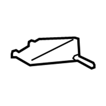 18307620316 Genuine BMW Bracket For Rear Silencer, Left | BMW Parts Deal