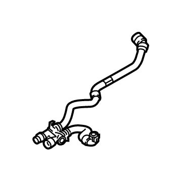 17129894753 Genuine BMW COOLANT RETURN LINE INTAKE S | BMW Parts Deal