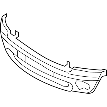 51112753995 Genuine BMW Panel, Bumper, Primed, Front | BMW Parts Deal