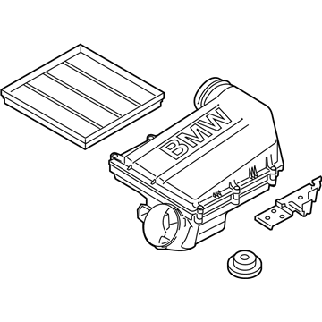 13717583713 Genuine BMW Intake Silencer | BMW Parts Deal