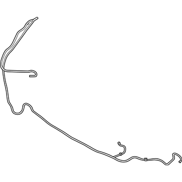 61677292655 Genuine BMW Hose Line, Headlight Cleaning System | BMW ...