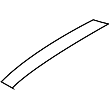 51147434175 Genuine BMW Decorative Strip Front Left | BMW Parts Deal