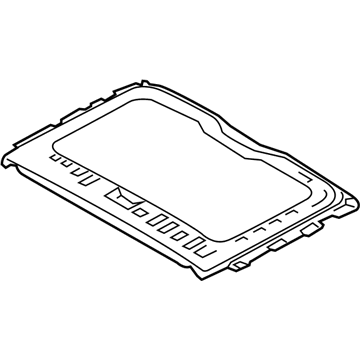 Panorama Roof, Glass Slide / Tilt Sunroof Pan - 2017 BMW 740i Sedan(G12)