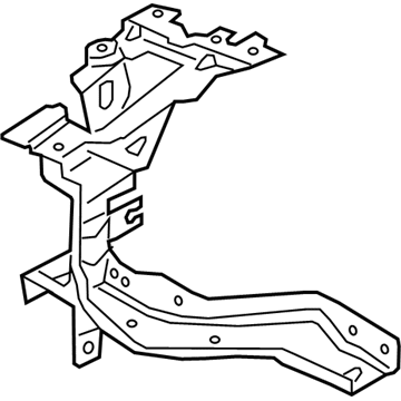 51647383858 Genuine BMW Mounting, Headlight, Right | BMW Parts Deal
