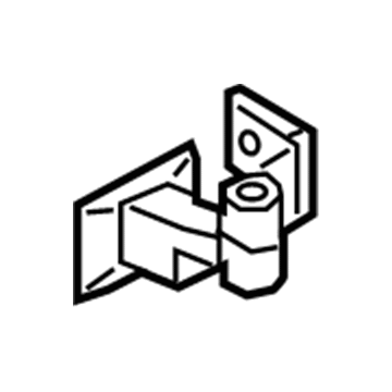 41527284546 Genuine BMW Hinge, Rear Door, Upper, Right | BMW Parts Deal