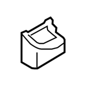 17117807184 Genuine BMW Lower Cooler Bracket | BMW Parts Deal