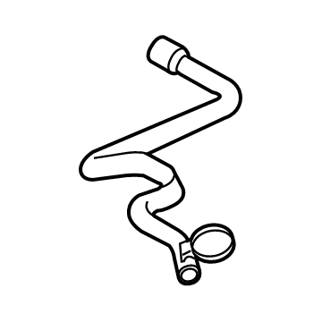 17128658484 Genuine BMW HOSE, EXPANSION TANK-CYLINDE | BMW Parts Deal