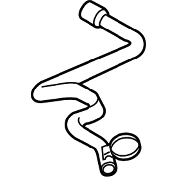 17127646896 Genuine BMW Cylinder Head Expansion Tank Line | BMW Parts Deal