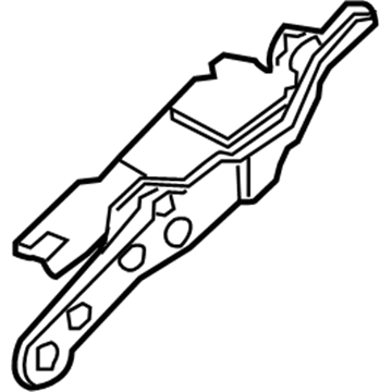 41617262875 Genuine BMW Left Engine Hood Hinge | BMW Parts Deal