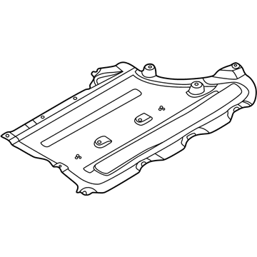 51759850507 Genuine BMW UNDERBODY PANELLING, SIDE ON | BMW Parts Deal