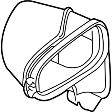 64318379956 Genuine BMW Filtered Air Duct, Right | BMW Parts Deal