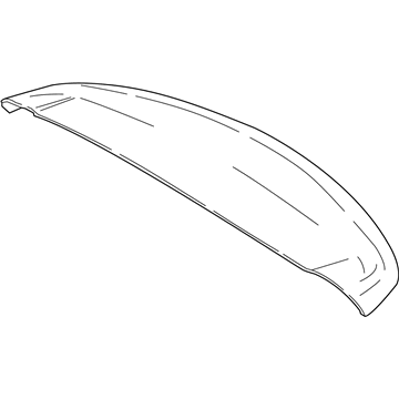 51627389442 Genuine BMW Primed Rear Spoiler | BMW Parts Deal