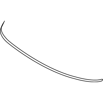 51137444535 Genuine BMW Bonnet Trim Strip And Side Panel | BMW Parts Deal