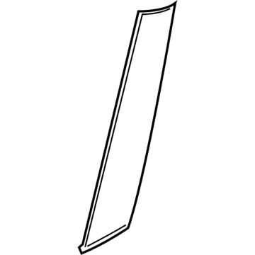 51137356298 Genuine BMW Cover, Column A Right | BMW Parts Deal