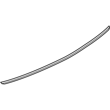 51137344212 Genuine BMW Retain Strip,Trim Strip,Tailgate, Right | BMW ...